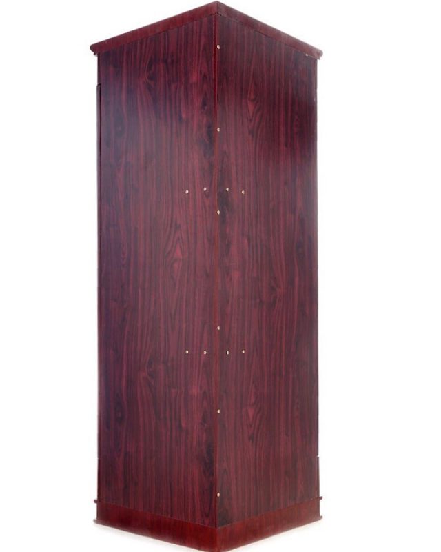 Chivas Corner Pull Out Bar Cabinet – Cherry