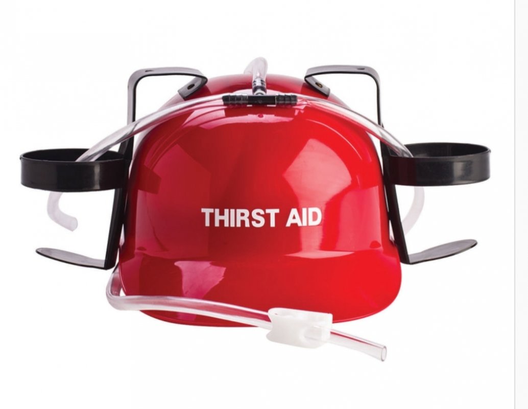 Thirst Aid Drinking Hat - Home Bars