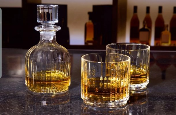 RCR COMBO WHISKY DECANTER - Home Bars