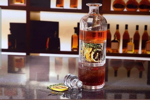 RCR COMBO WHISKY DECANTER - Home Bars