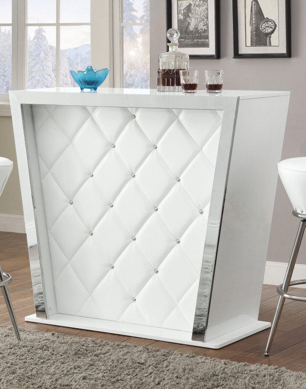 White Sapphire Bar Counter - Home Bars