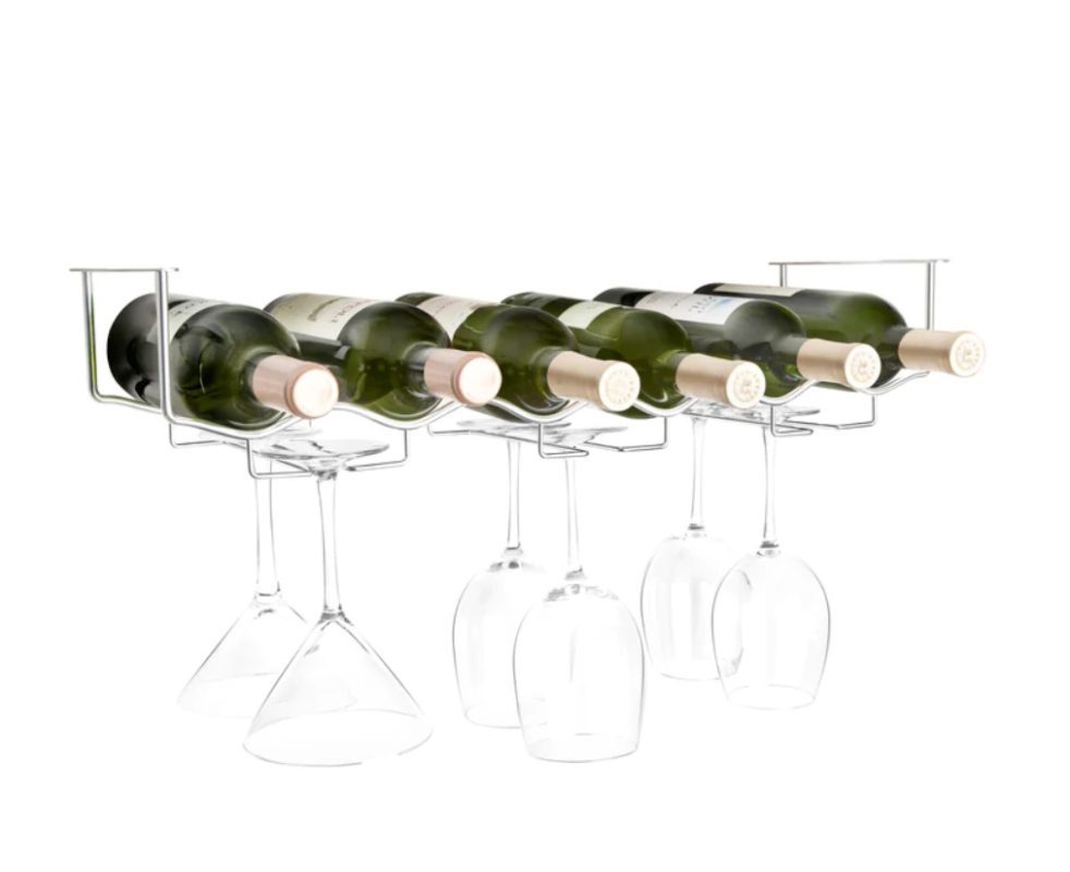 Under Cabinet Wine Rack